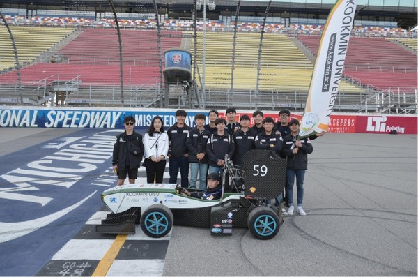 KORA’s F-18 Zooms in Michigan International Speedway